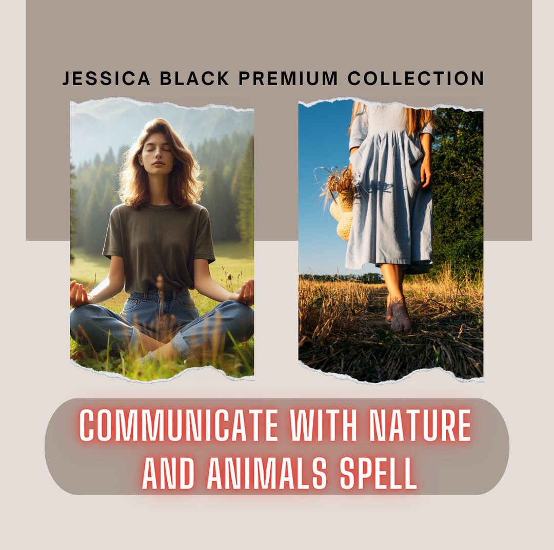 Connect With Nature Powerful Genie Spell Communicate With Animals and ...