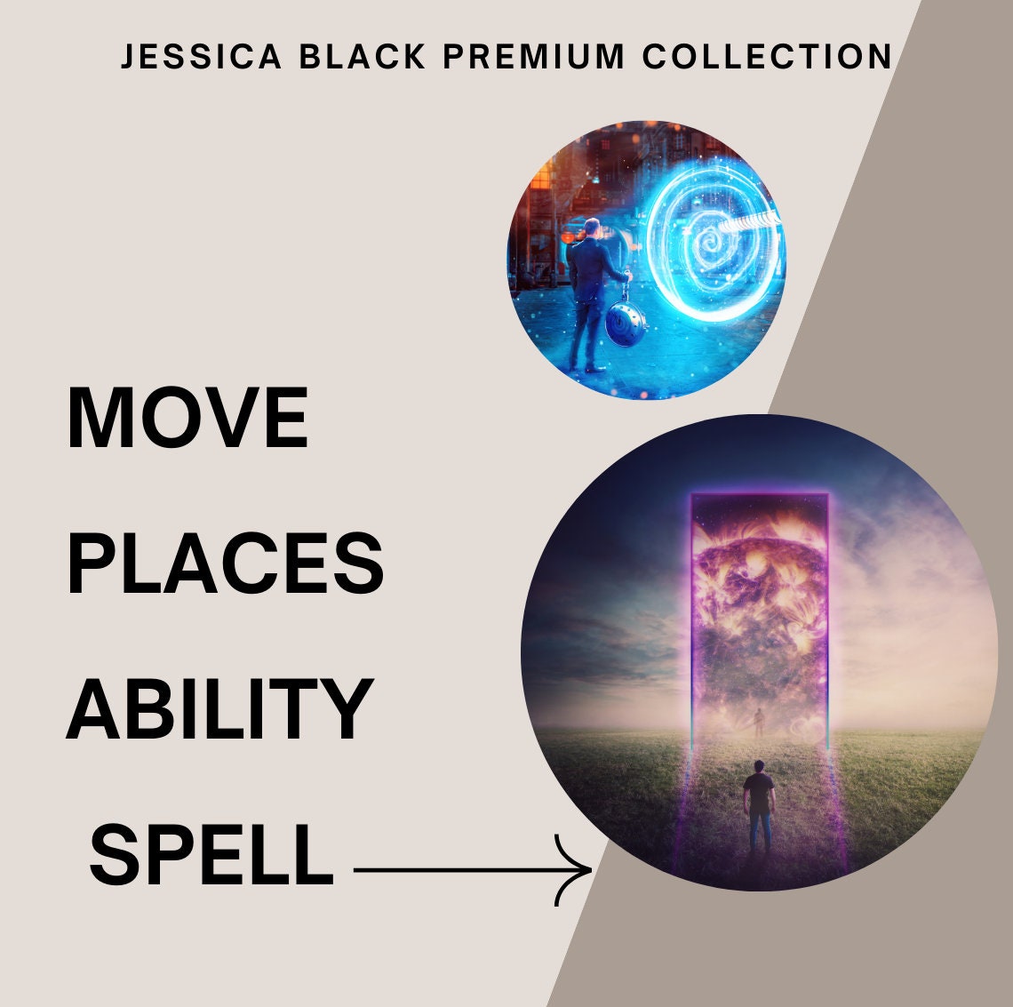 Amazing ability to Teleport Spell potent Traveling Spell Move Places ...