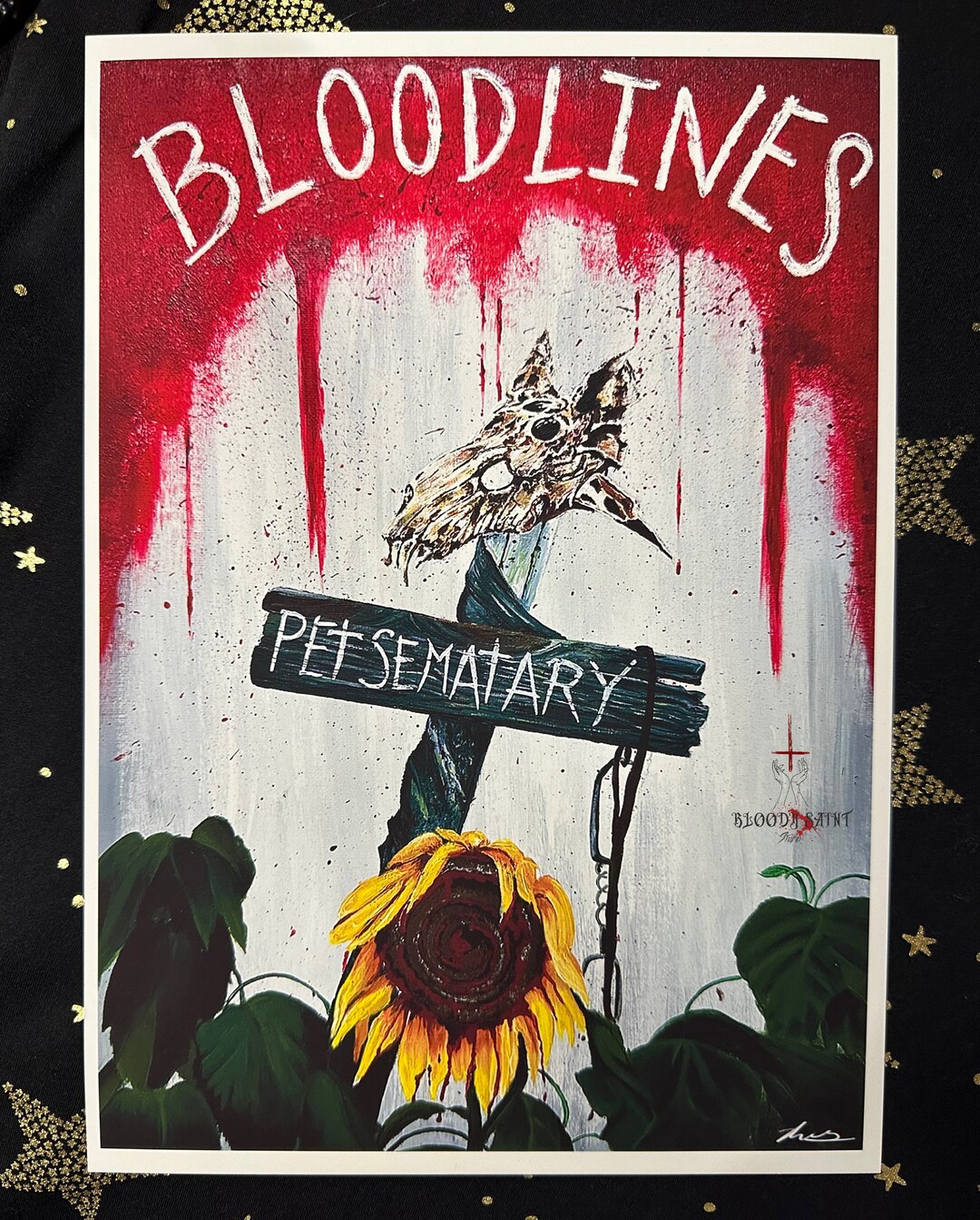 A4 Art Print Fan Art Poster Inspired by Pet Sematary: Bloodlines, Pet ...