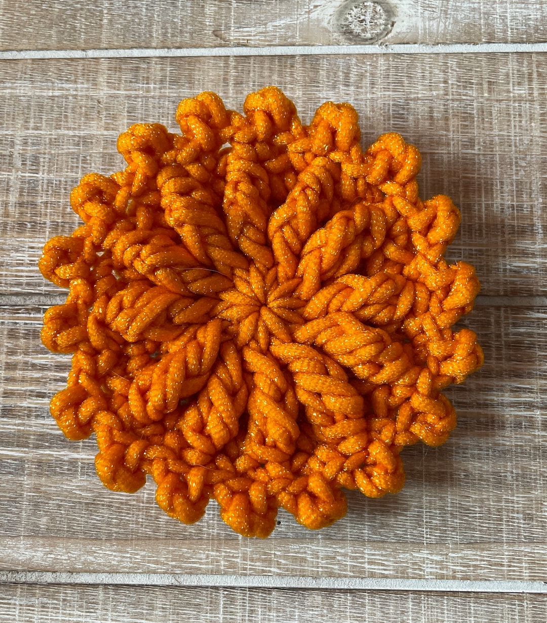 Waterlily Scrubby Crochet Pattern – Exfoliating Dish & Face Scrubber ...