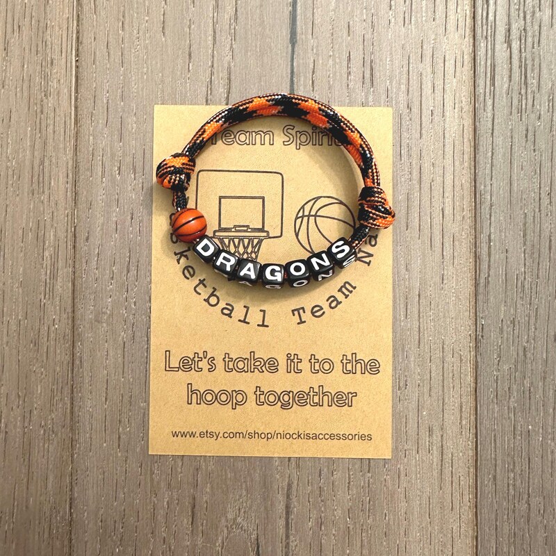 Basketball Bracelet - Etsy
