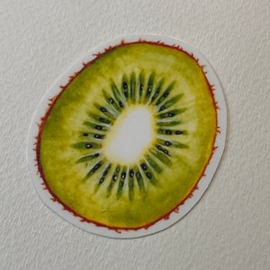 Kiwi Sticker Vinyl Waterproof Art Stickers Realistic Cute Fruit Kiwis ...