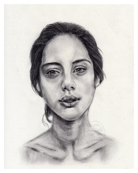 Sad Realistic Face Drawing