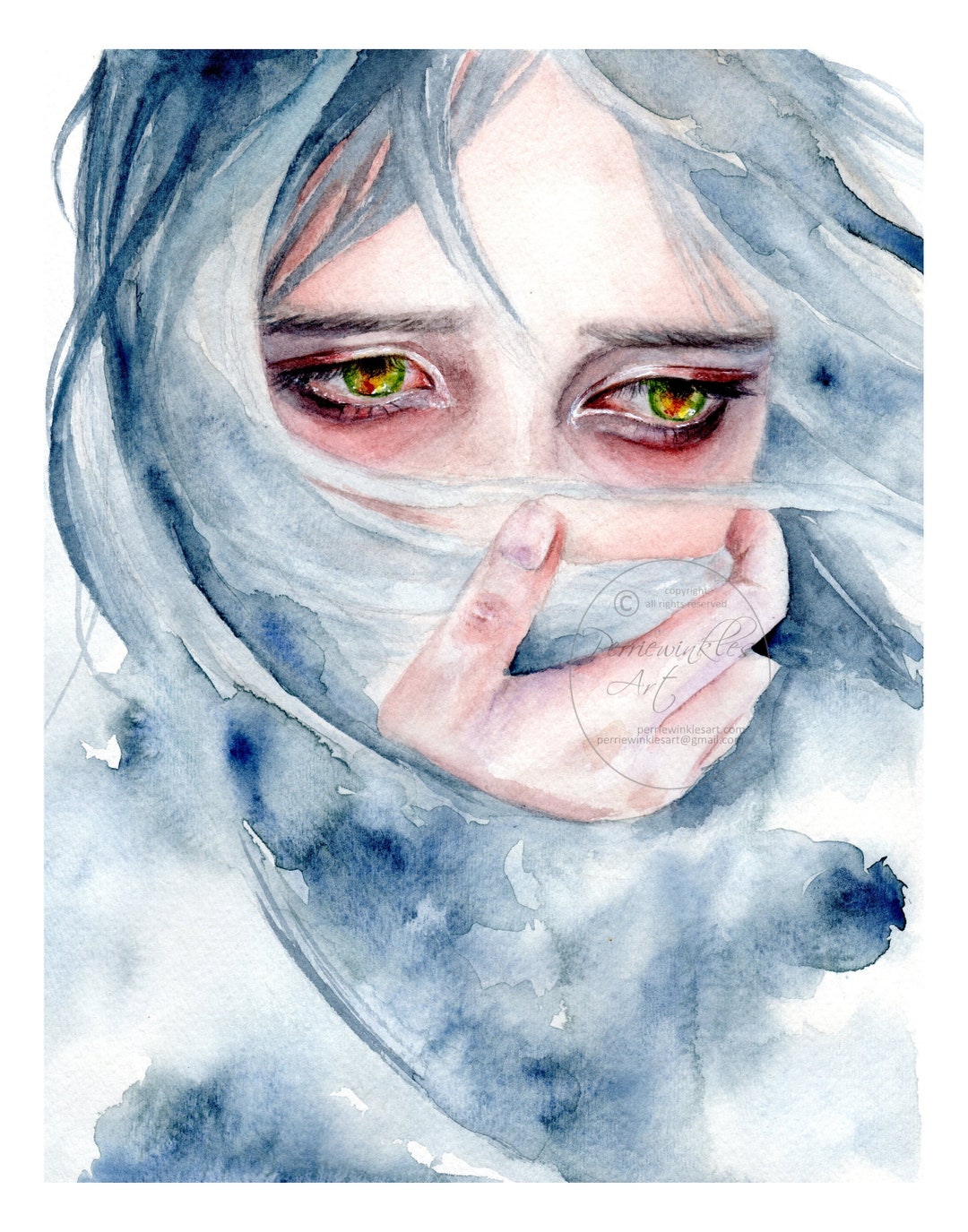 Portrait Painting , Watercolor Portrati, Portrait Art, Art Prints ...