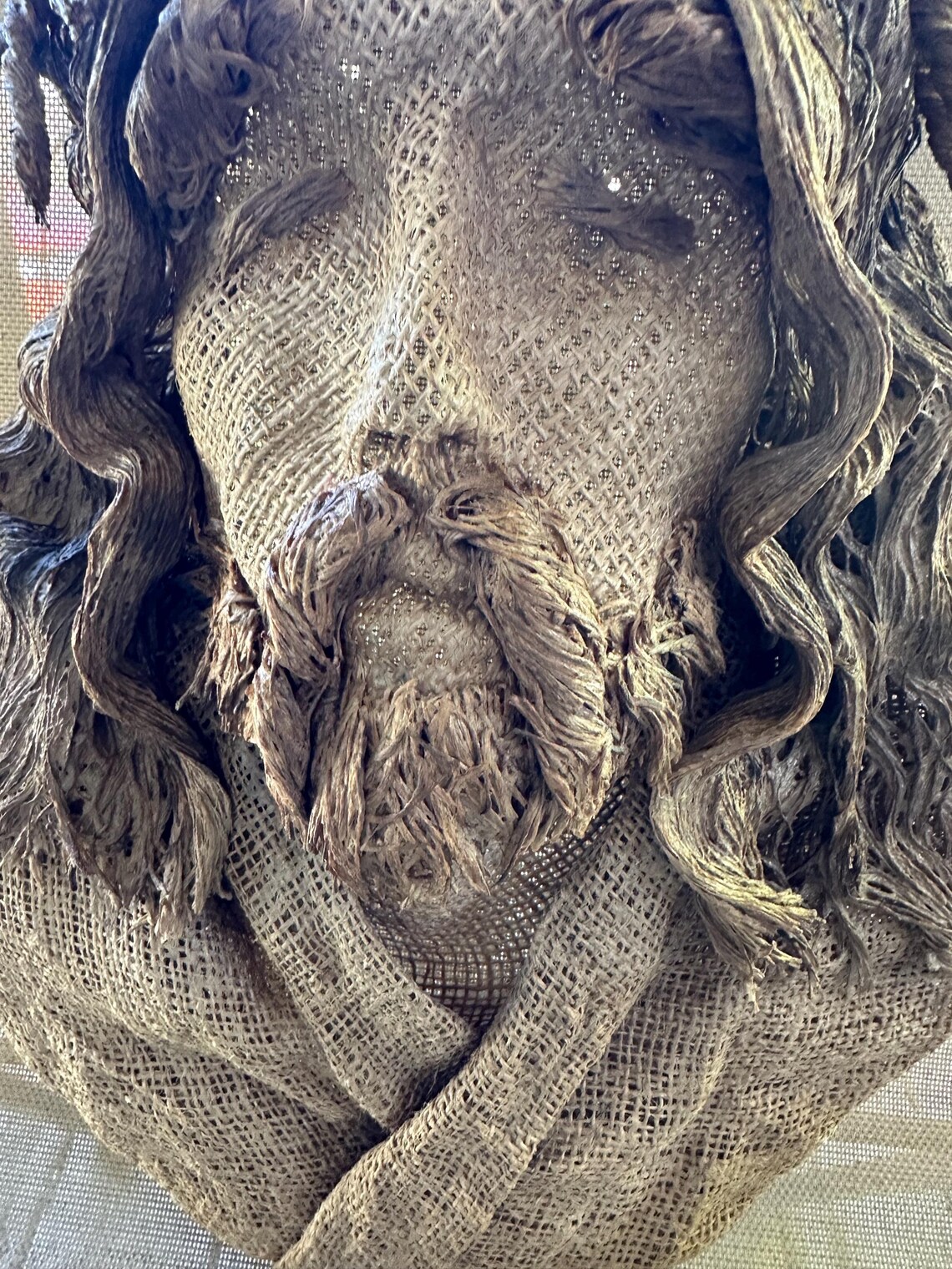 Jesus Christ Crown of Thorns Burlap Sculpture - Etsy