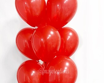Red Balloon, Pearl Balloons, 11 Inch Latex Balloons, Birthday Balloons ...