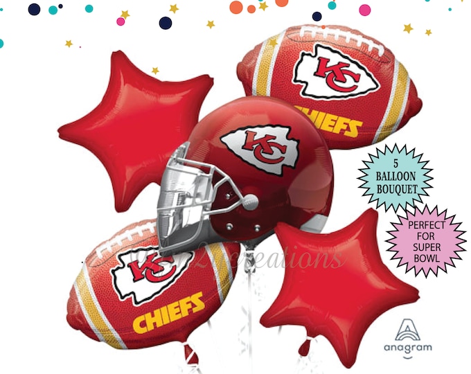 Kansas City Chiefs Chiefs Football Kansas City Balloons Birthday Party ...