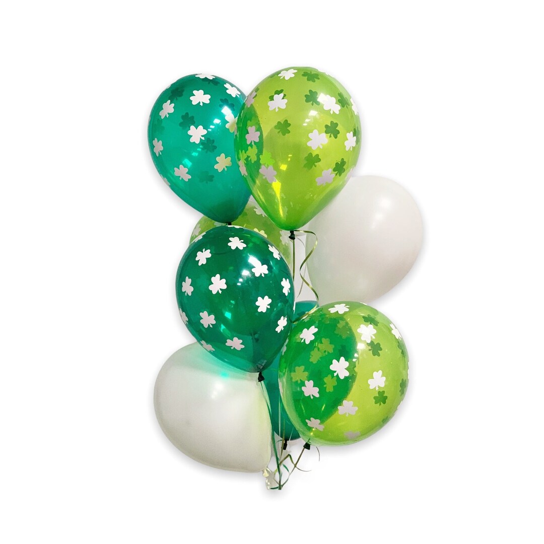 ST PATRICKS Day Decor | St Patricks Day Balloons | Shamrock Balloons ...