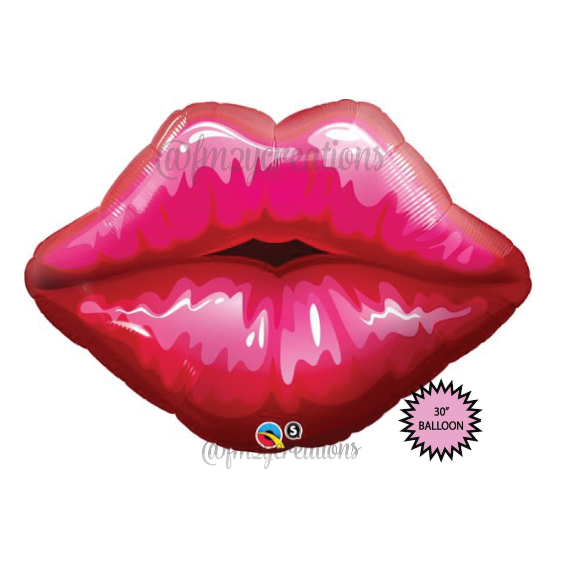 LIP Balloon Red Lip Balloon Kisses Balloons Kiss Balloon - Etsy