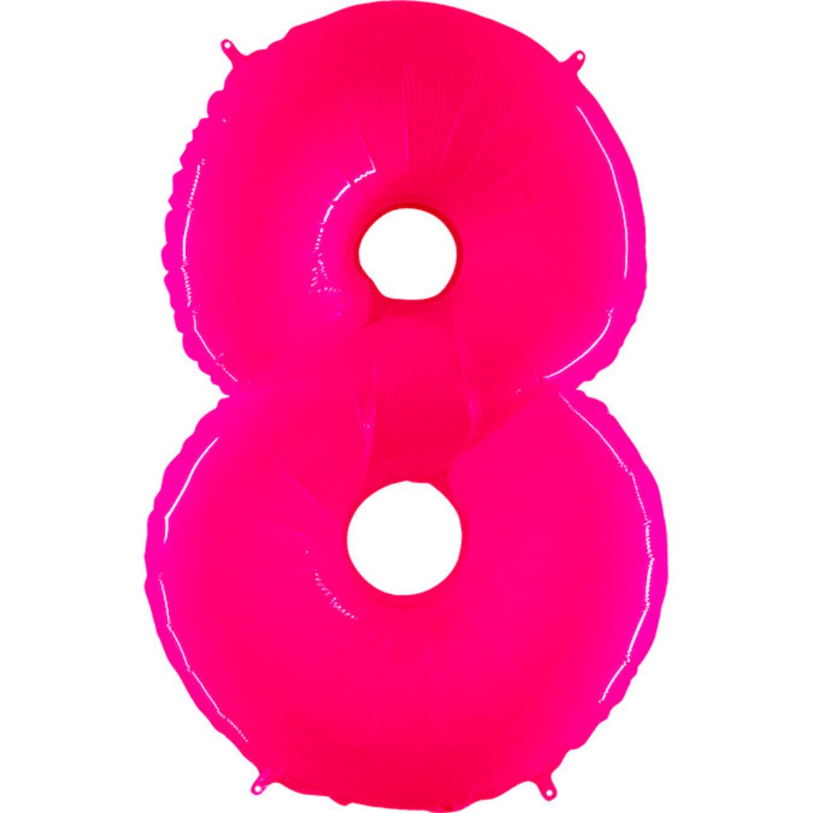 Neon Pink NUMBER Balloon Neon Pink Giant Number Balloon - Etsy