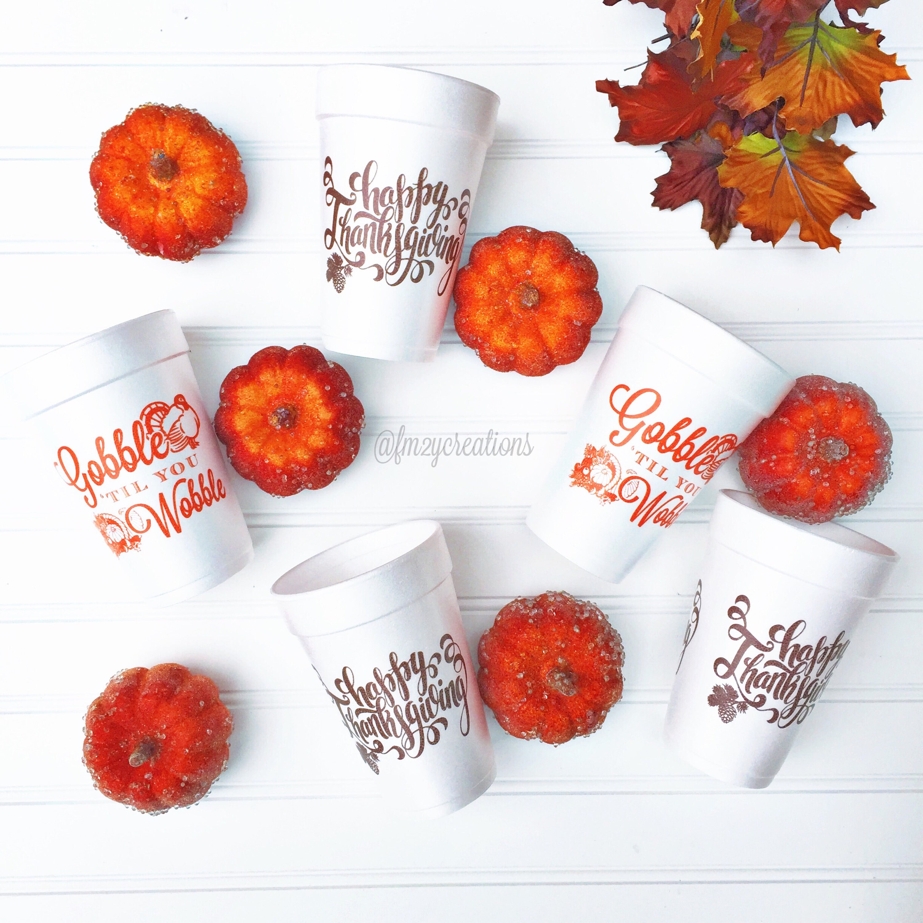 Happy Thanksgiving Party Cups Family Thanksgiving Cups - Etsy