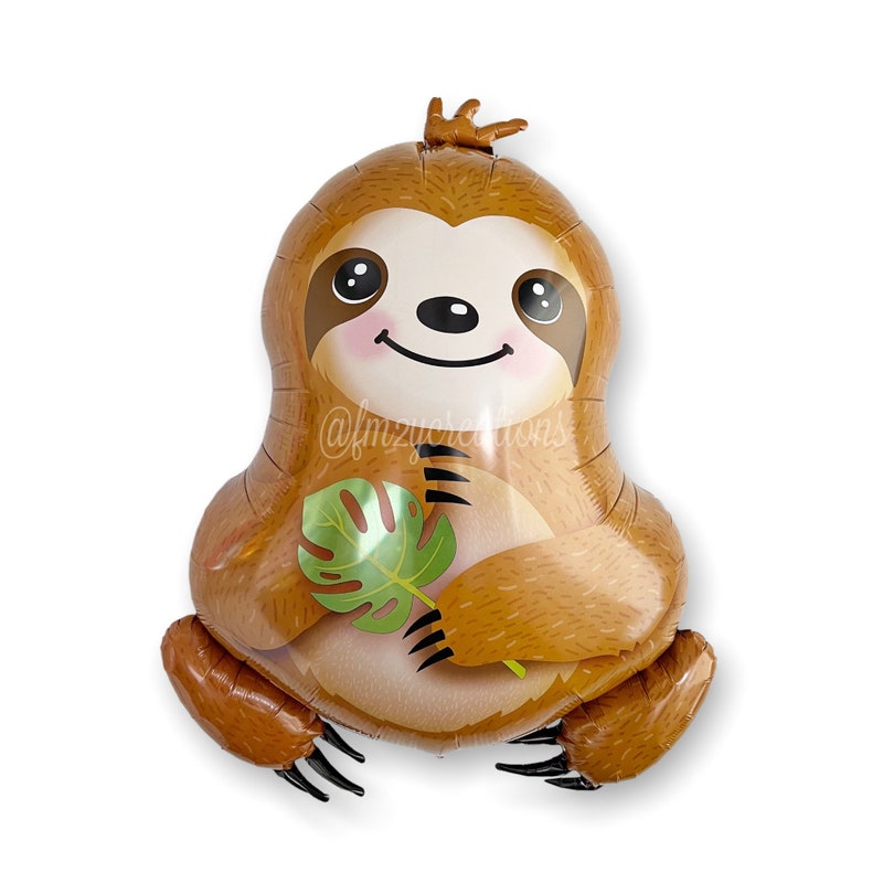 Sloth Balloon - Etsy