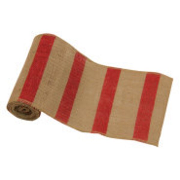 Burlap Stripe Ribbon - Etsy