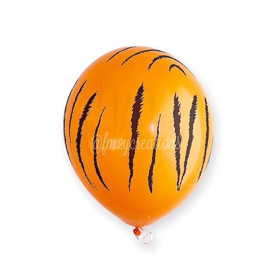 Tiger Balloon | Tiger Print Balloon | Animal Print Balloon | SAFARI ...