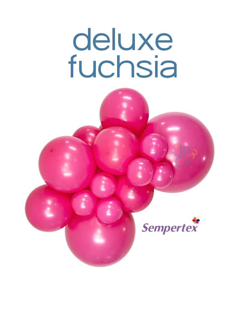 SEMPERTEX FUCHSIA Balloons, Hot Pink Fuchsia Balloons, Sempetex Pink ...
