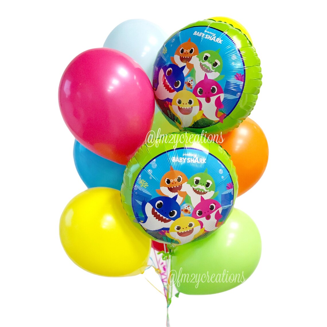 Baby Shark BALLOONS Party Baby Shark Birthday BABY SHARK - Etsy