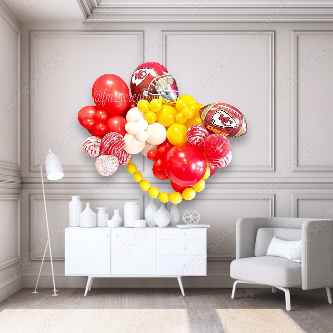 SUPER BOWL KANSAS City Chiefs Party Decor, Kansas Chiefs Super Bowl ...