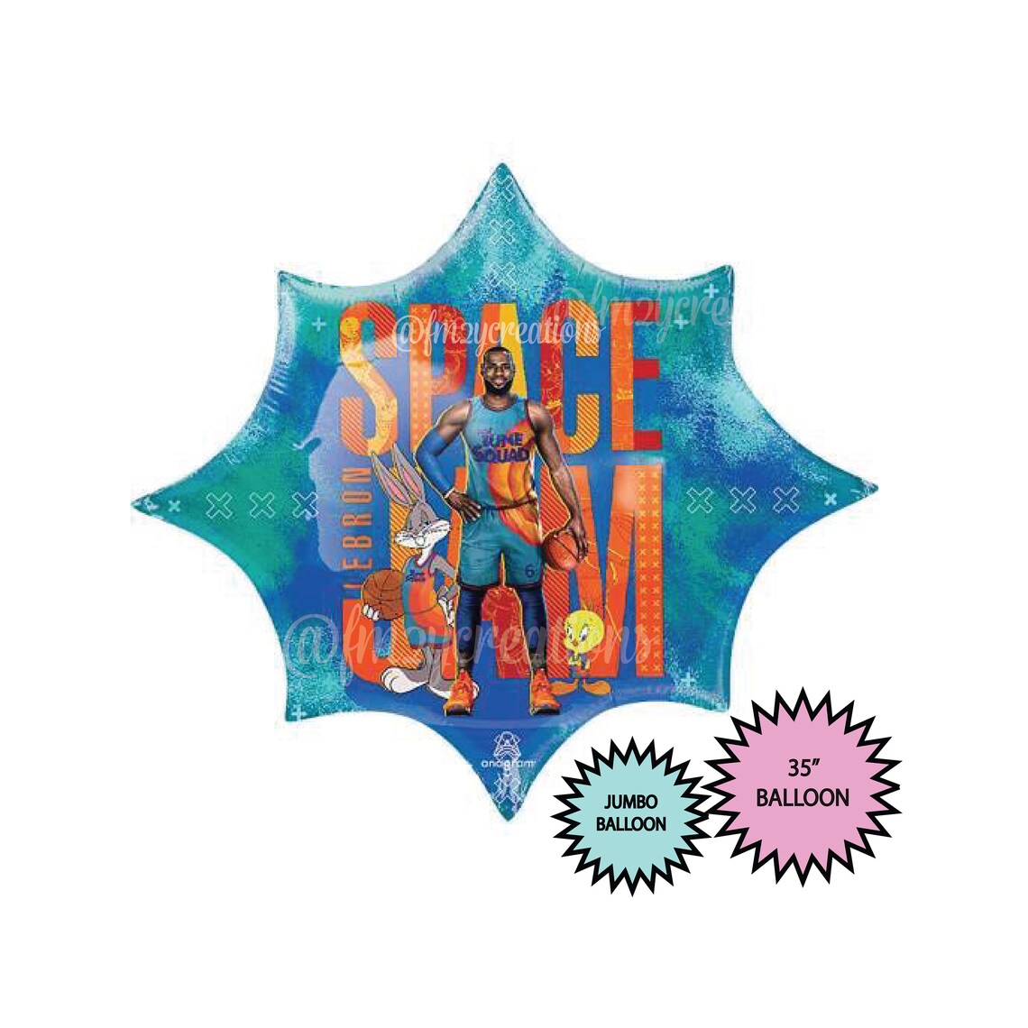 SPACE JAM PARTY Balloons Space Jam Balloons Space Jam 2 A - Etsy