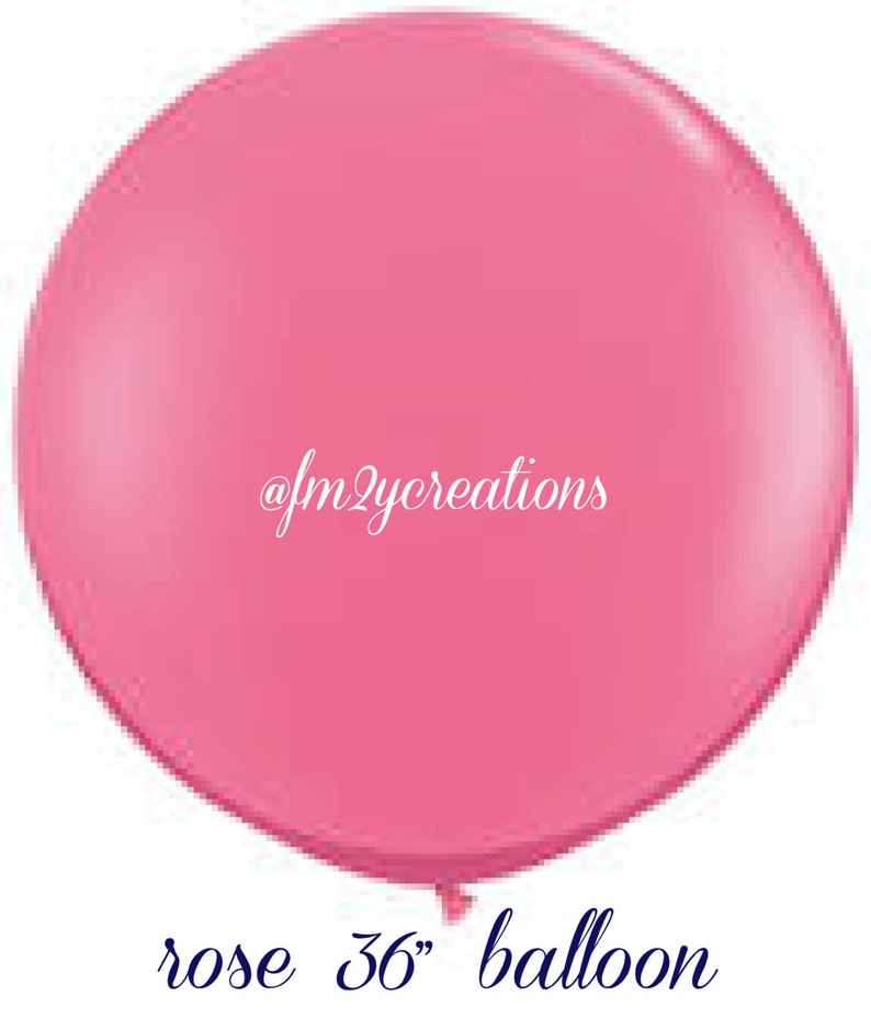 Round Balloons 36 Inch Balloons 3 Foot Round 36 Round - Etsy