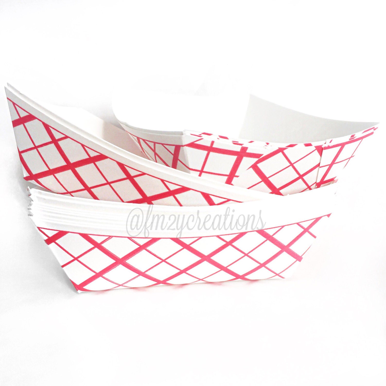 Paper Food Trays | FOOD TRAY | Red Check Pattern Food Trays | Circus ...