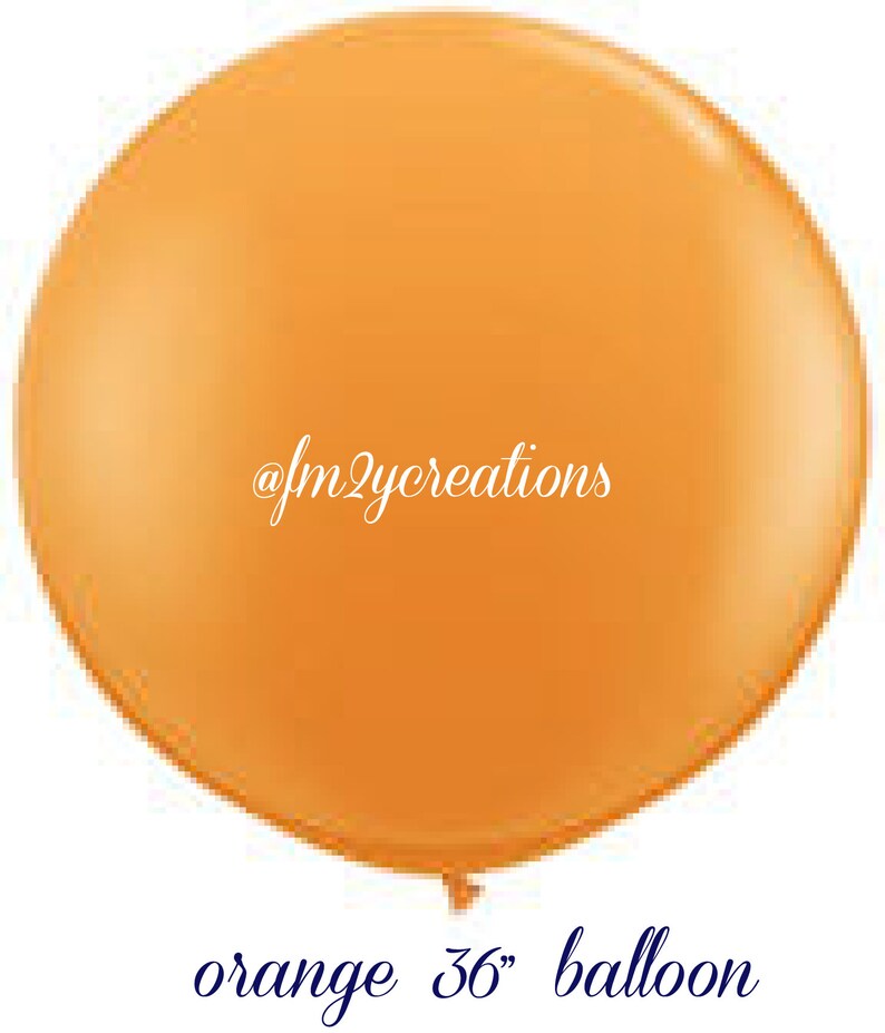 Round Balloons 36 Inch Balloons 3 Foot Round 36 Round - Etsy