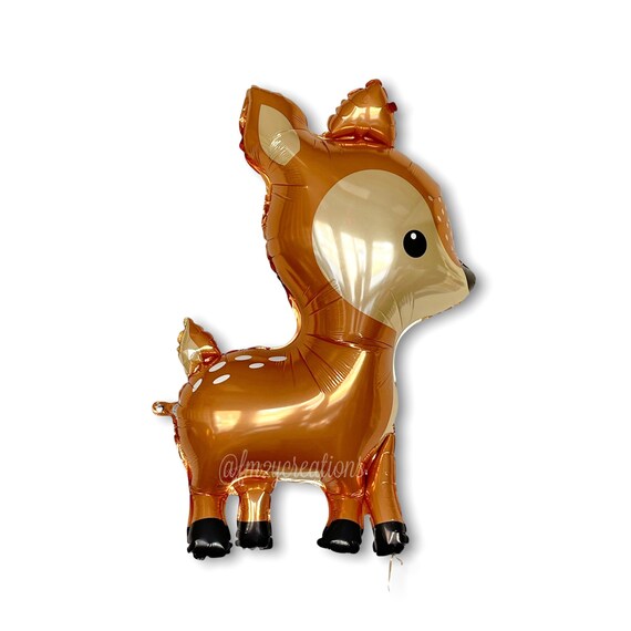 DEER Balloon Woodland Animal | DEER Woodland Balloons | Woodland BABY ...