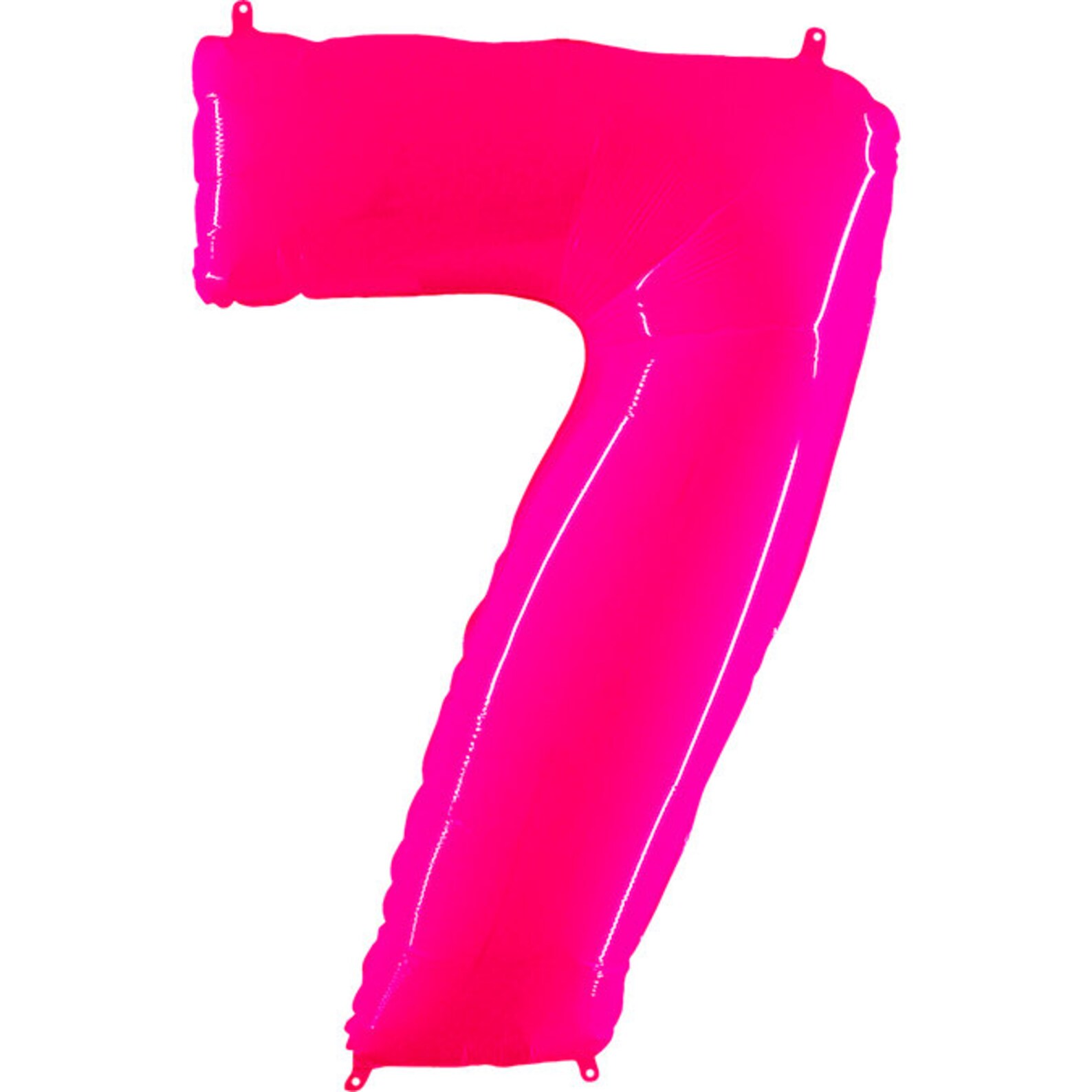Neon Pink NUMBER Balloon Neon Pink Giant Number Balloon - Etsy