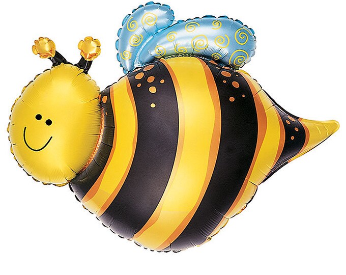Bee Birthday Bee Balloon Bumble Bee Birthday Bee - Etsy