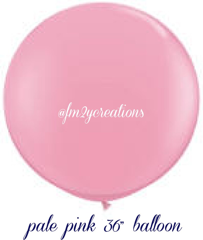 Giant Balloon Round 36 Inch Latex Balloon 36 Inch Balloons | Etsy