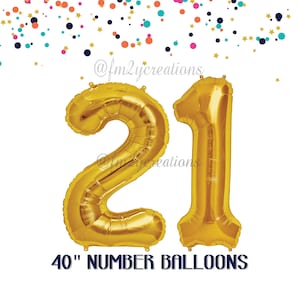 21st Birthday Party BALLOONS | 2001 Balloons FINALLY 21 BIRTHDAY Party ...