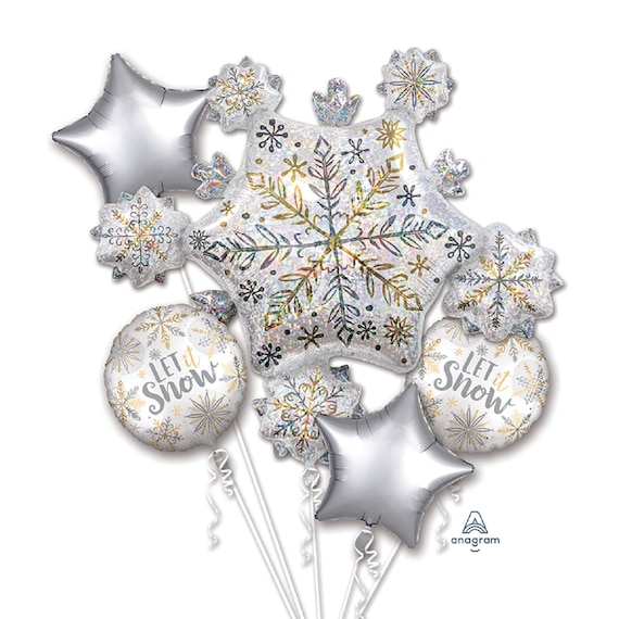 Let It Snow Party | Winter ONEderland | Let It Snow Balloon BOUQUET ...