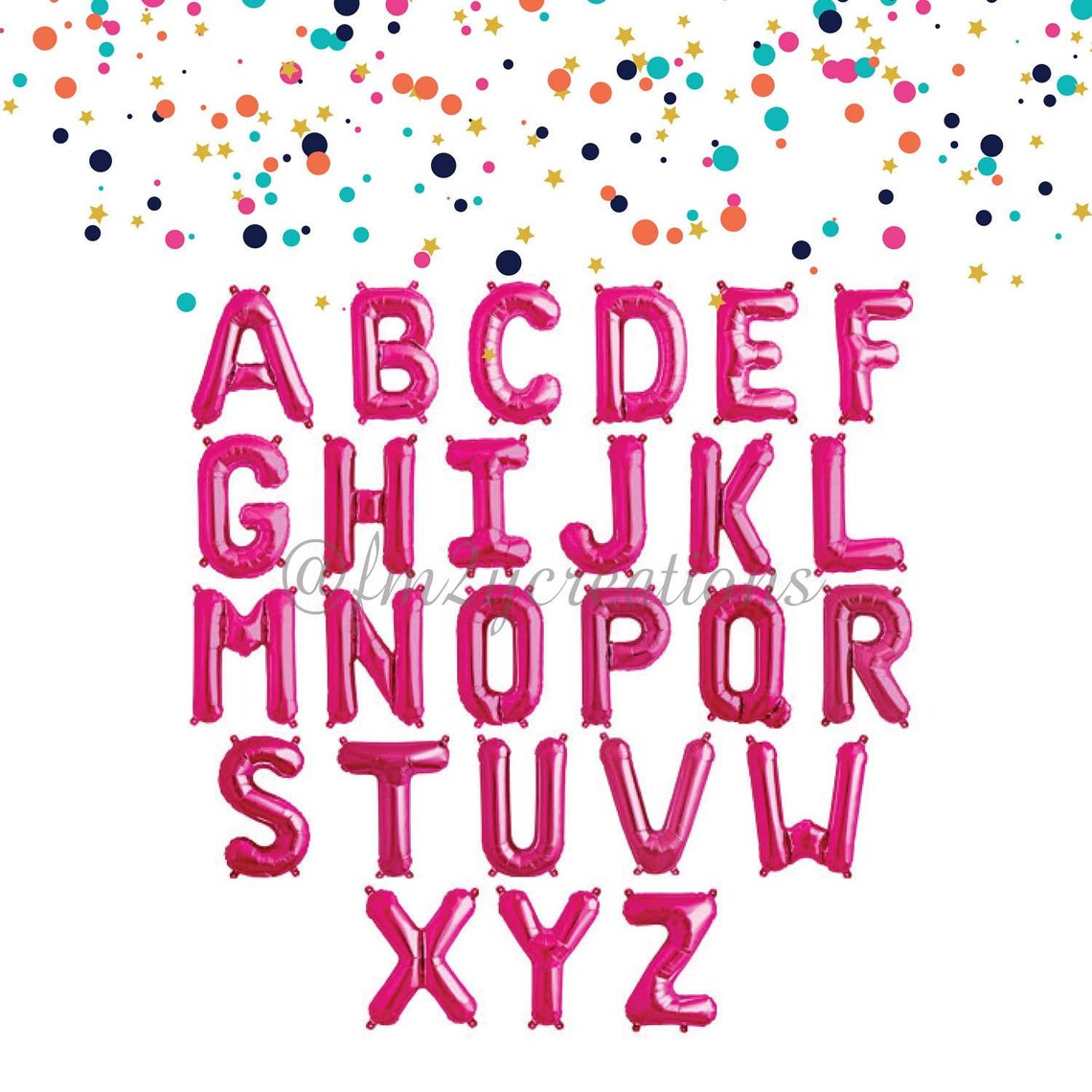 Custom Balloon Letters CUSTOM LETTER BALLOONS Gold Letter - Etsy