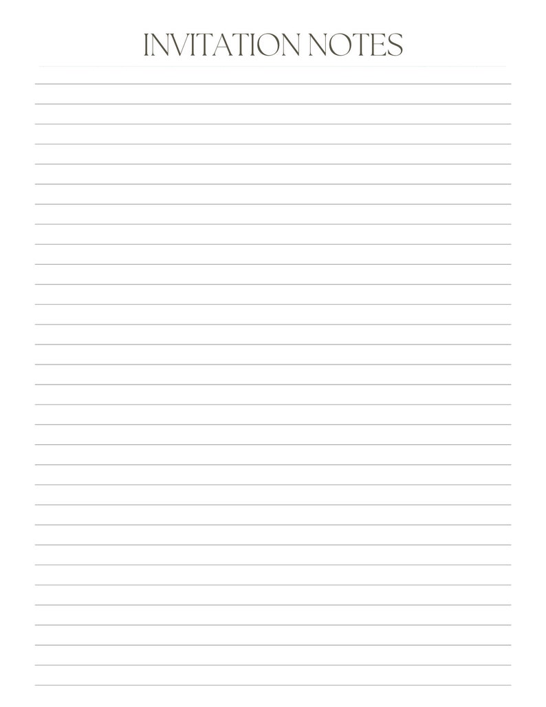 Party Planner Printable - Etsy