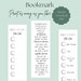 Printable Bible Color Code Bookmarks 5 PDF Printable Bookmark Options ...