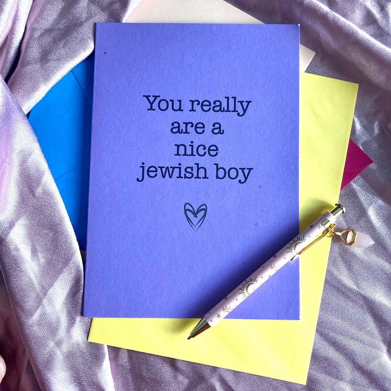 Jewish Anniversary Card - Etsy