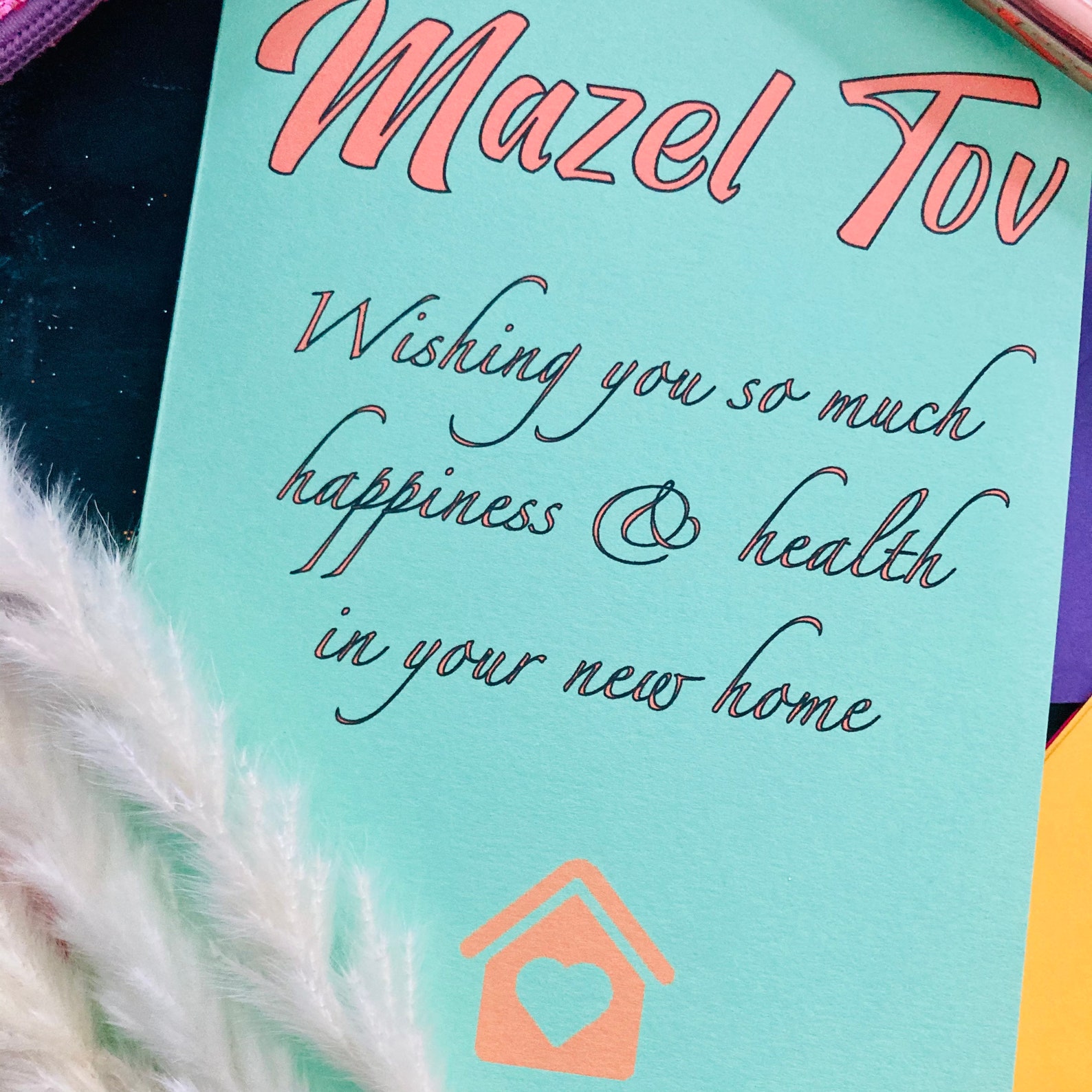 Mazel Tov on Your New Home Jewish Card - Etsy