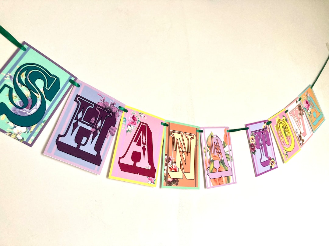 Shana Tova Banner. Rosh Hashanah Decorations, Jewish New Year Bunting ...