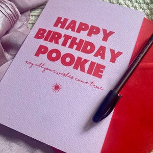 Happy Birthday Pookie. May All Your Wishes Come True. Birthday Card ...