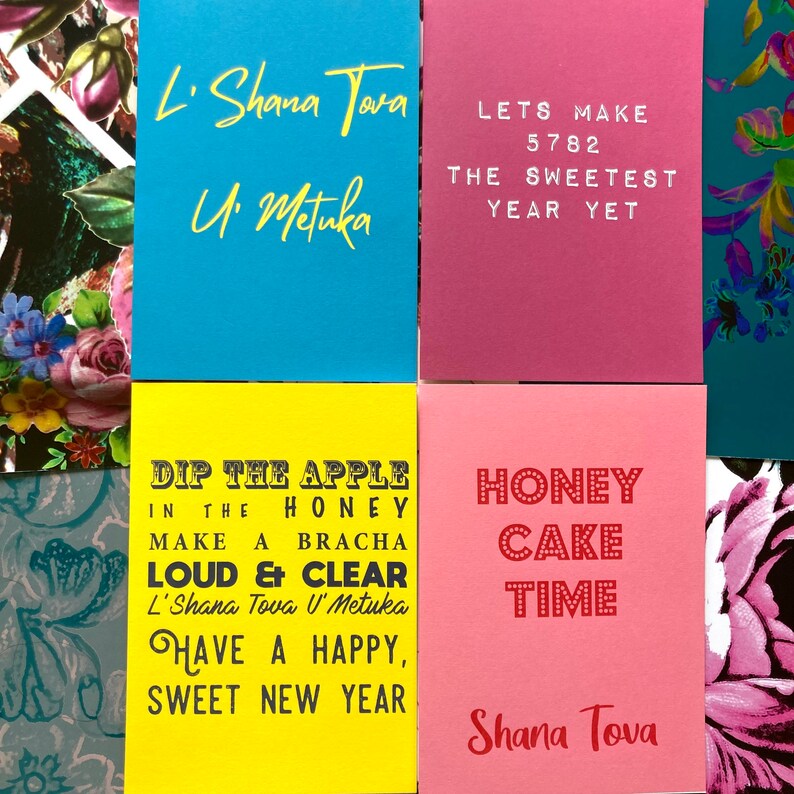 Funny Rosh Hashanah Card – “dip the Apple in the Honey” – Chag Sameach ...