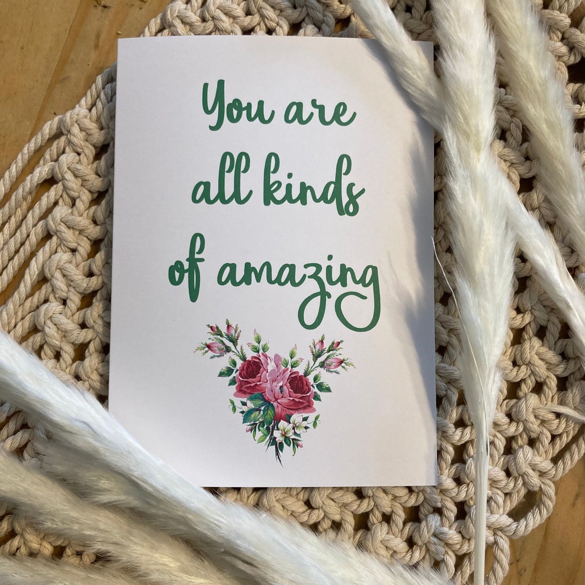You Are All Kinds of Amazing Card Single or Pack of 3. - Etsy