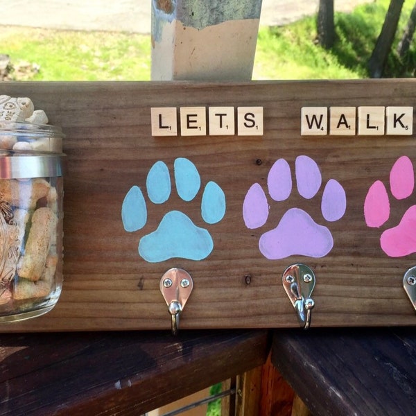 Dog Leash Rack - Etsy