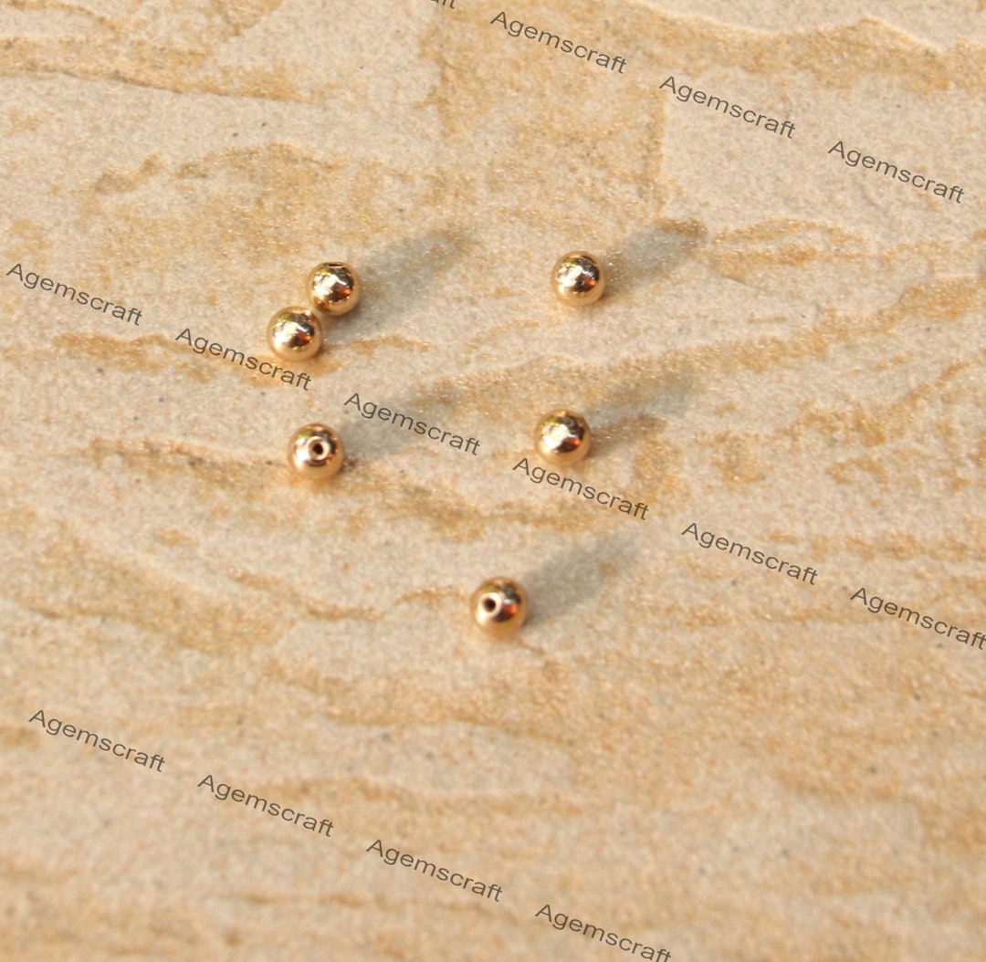 5mm Beadsmith Memory Wire End Caps, Gold Plated Brass - Etsy