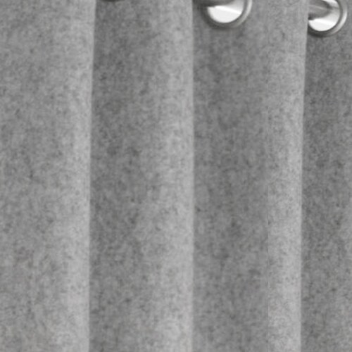 Buy Wool Felt Curtains Light Gray Felt Curtain Panel Custom Window ...