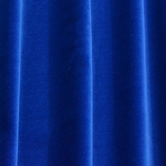 LIMITED EDITION Royal Blue Velvet Curtain Drapes Blue Room - Etsy