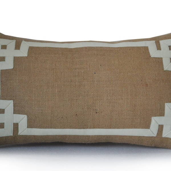 Greek Key Pillow - Etsy