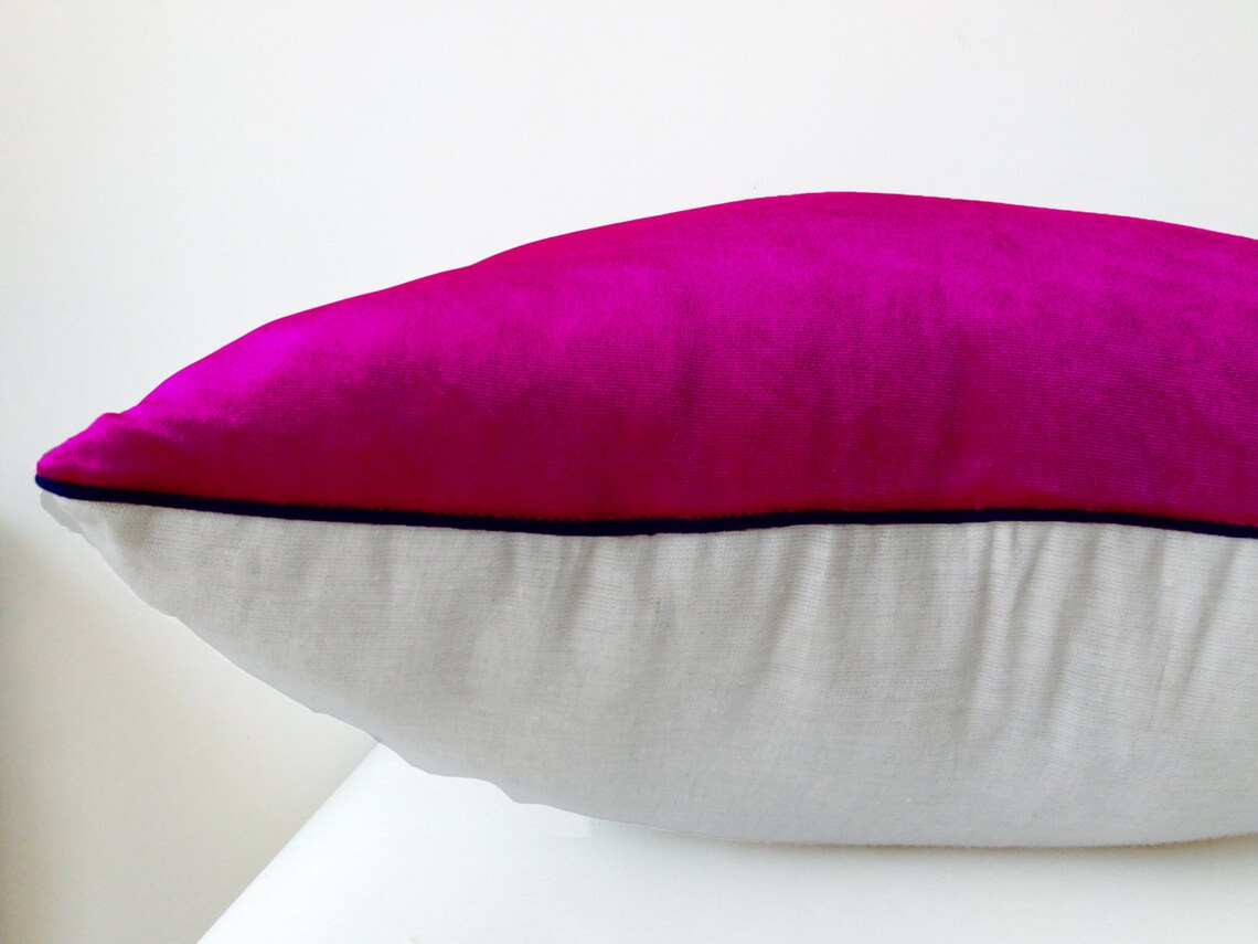 Pink Velvet Pillow Pink Velvet Cushion Pink Velvet Cushion - Etsy