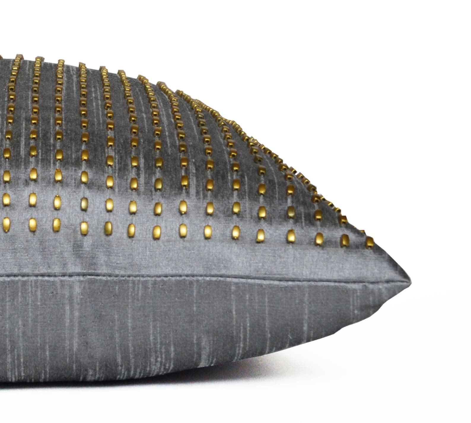 Grey And Gold Accent Pillows