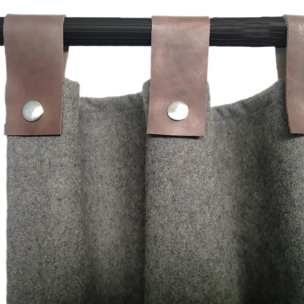 Leather Curtains - Etsy