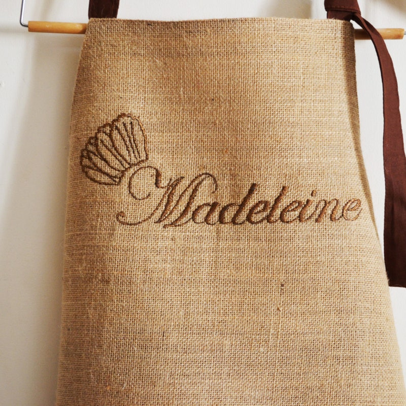 Monogram Burlap - Etsy