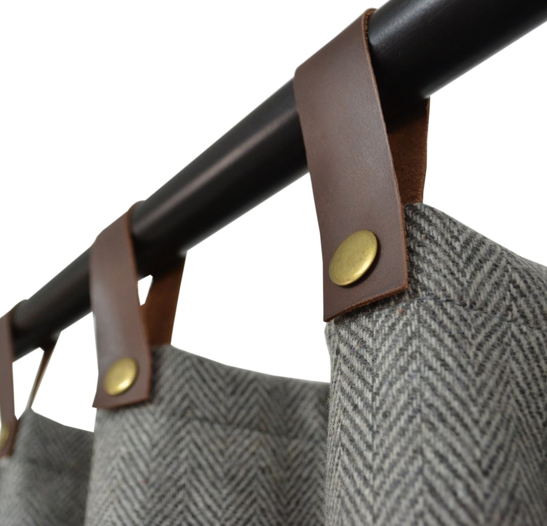 UV Protection Curtains, Custom Made Chevron Curtains, Gray Herringbone ...